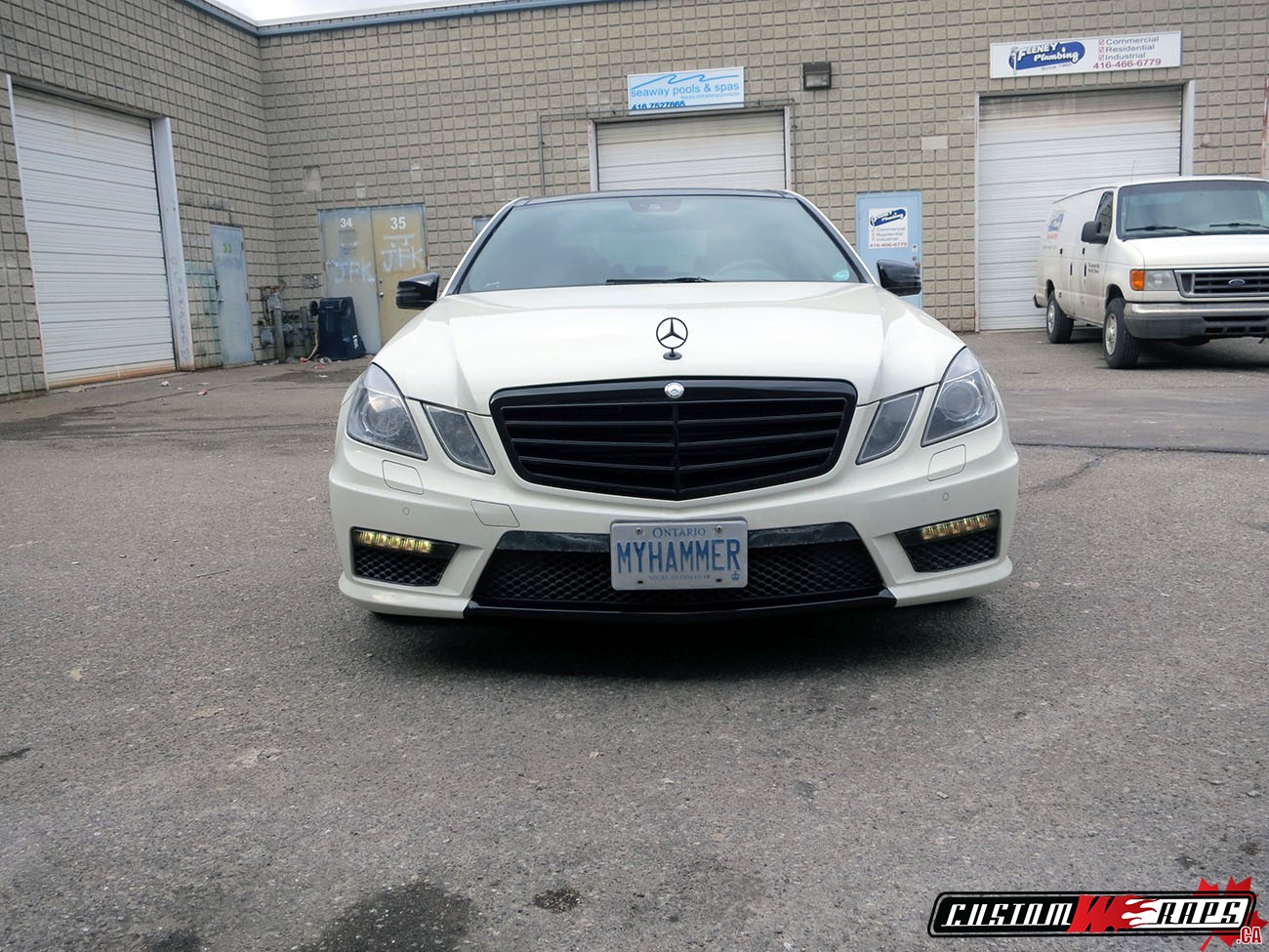 MB E63 AMG dechrome - CUSTOMWRAPS.CA