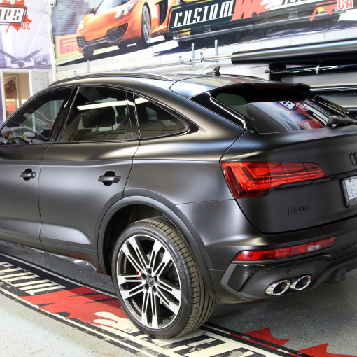 Audi SQ5 Satin Black - CUSTOMWRAPS.CA